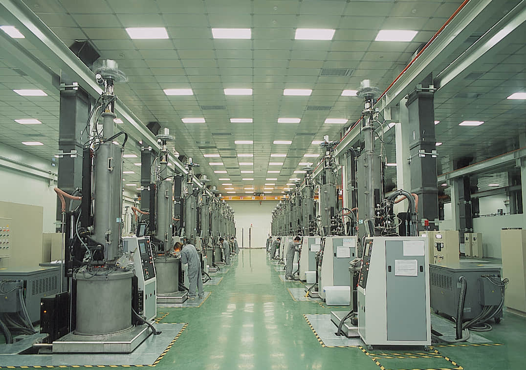 Single Crystal Production | Sino-American Silicon Products Inc.